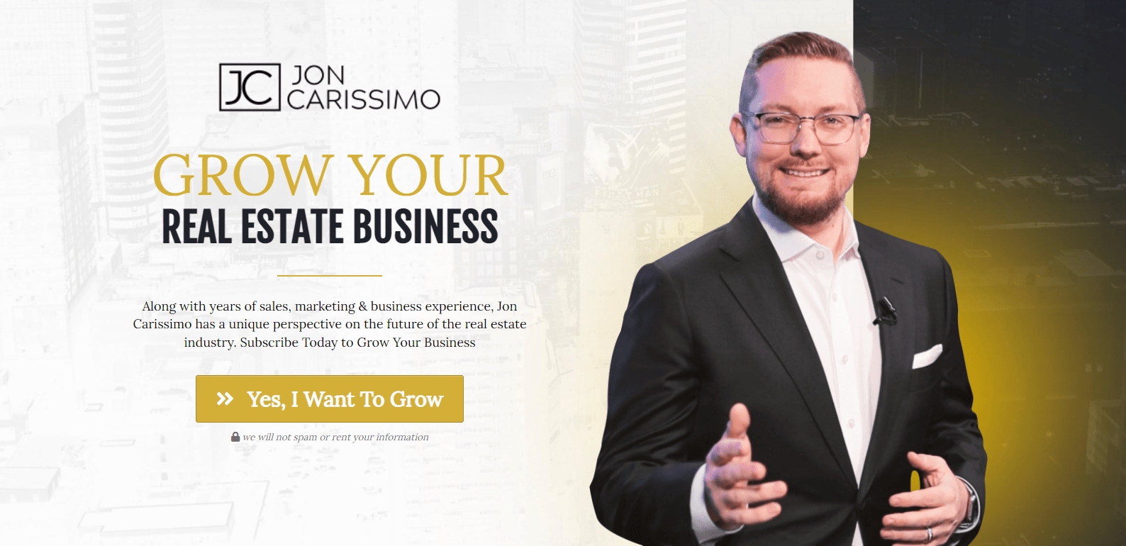 Jon Carissimo | Grow Your Real Estate Business
